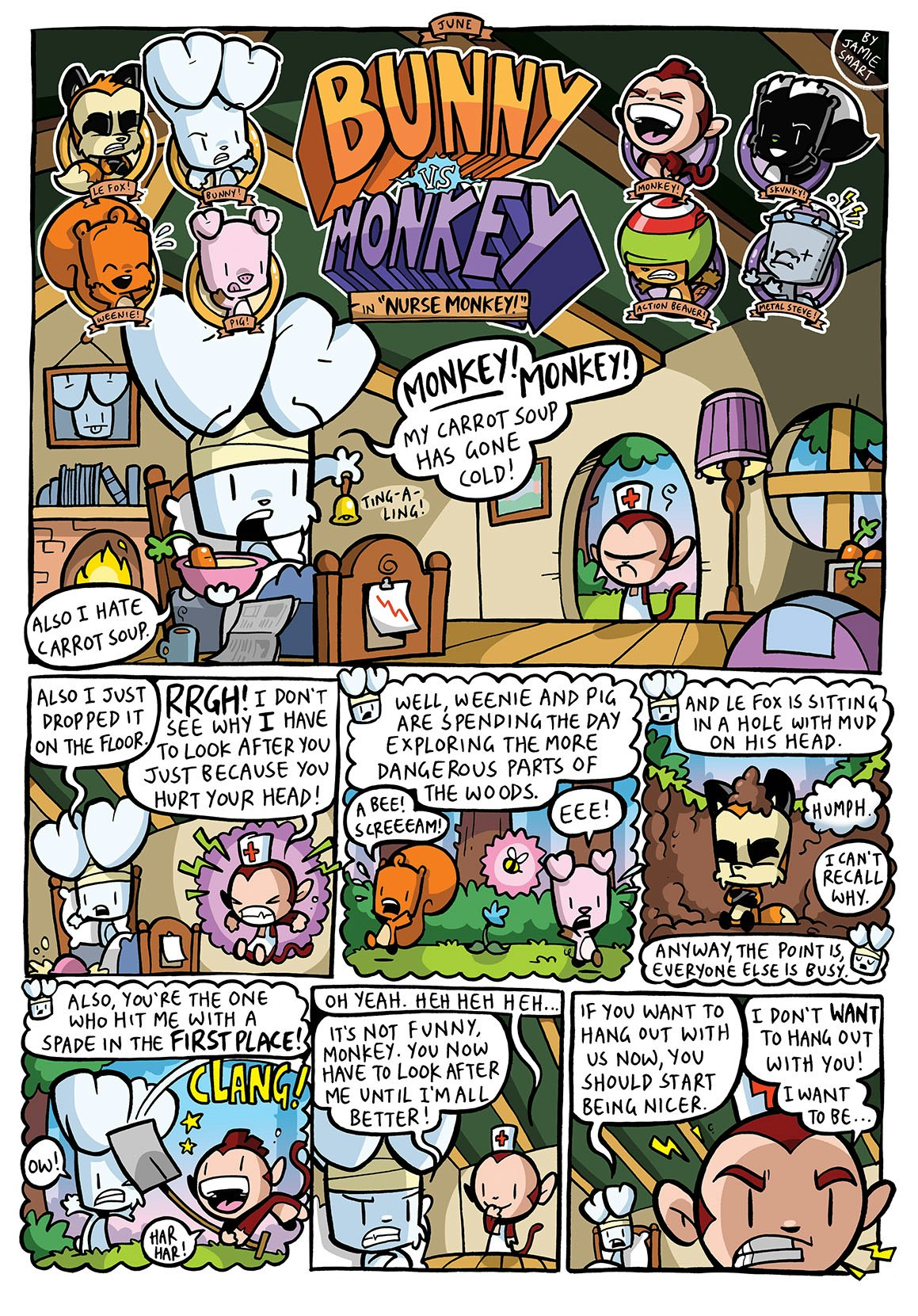 BUNNY VS MONKEY Fumboo BUNNY VS MONKEY Fumboo